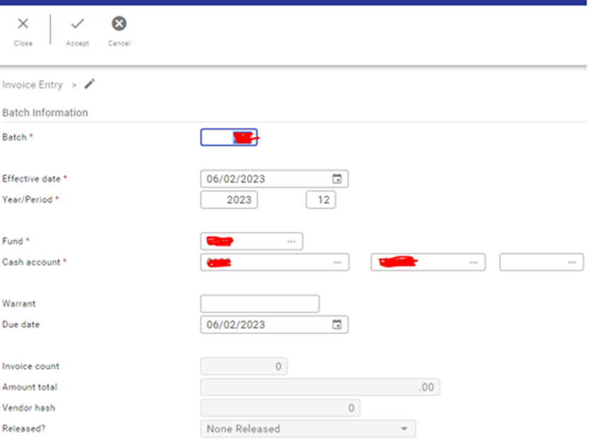 How to do an Invoice Entry in MUNIS – City of Fall River