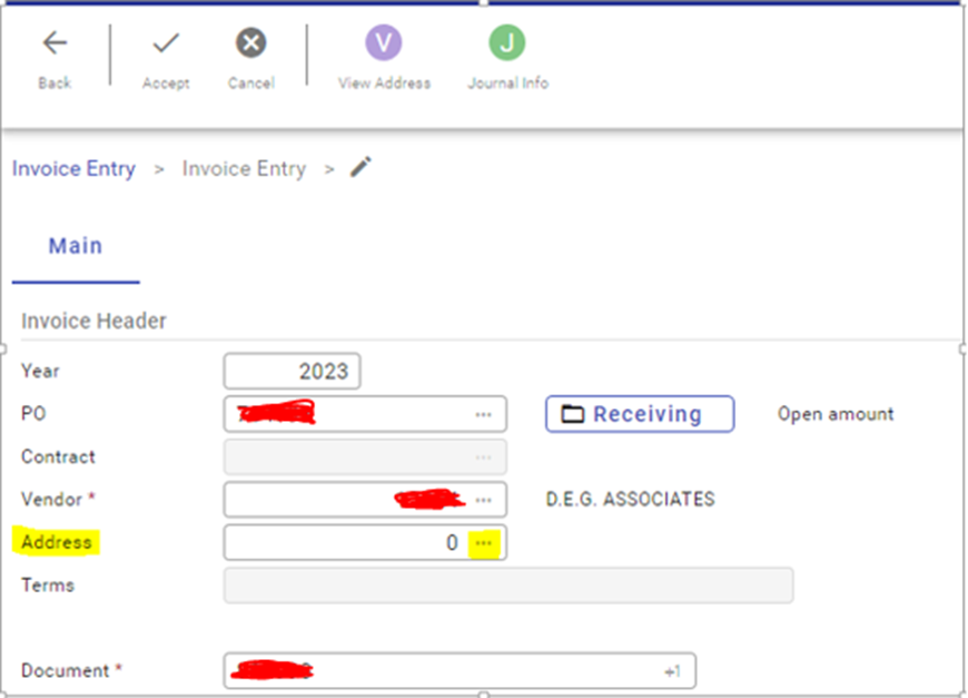 How to do an Invoice Entry in MUNIS – City of Fall River