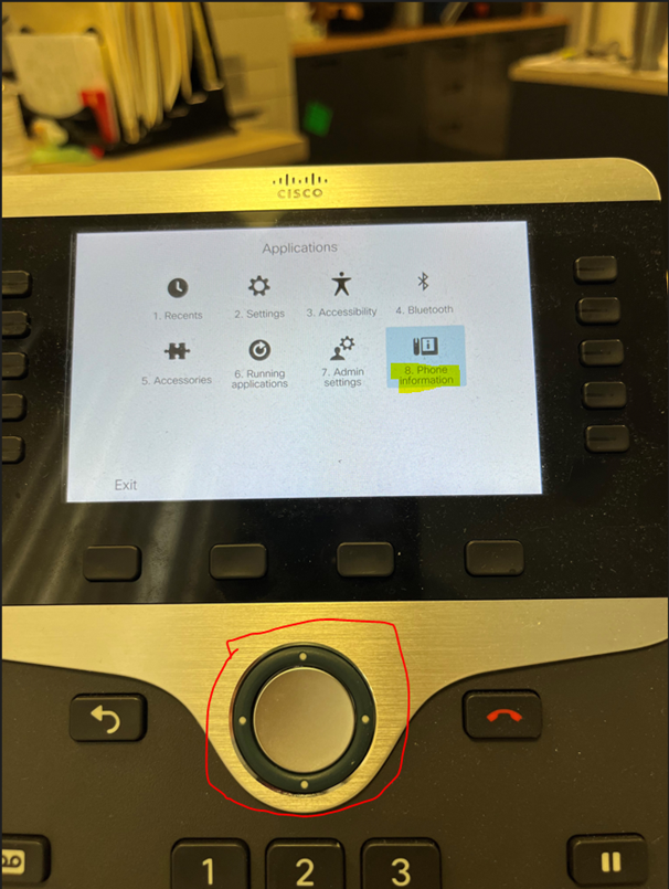 How to ‘Report a Problem’ on a User’s Cisco Phone – City of Fall River