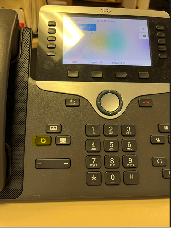 How to ‘Report a Problem’ on a User’s Cisco Phone – City of Fall River