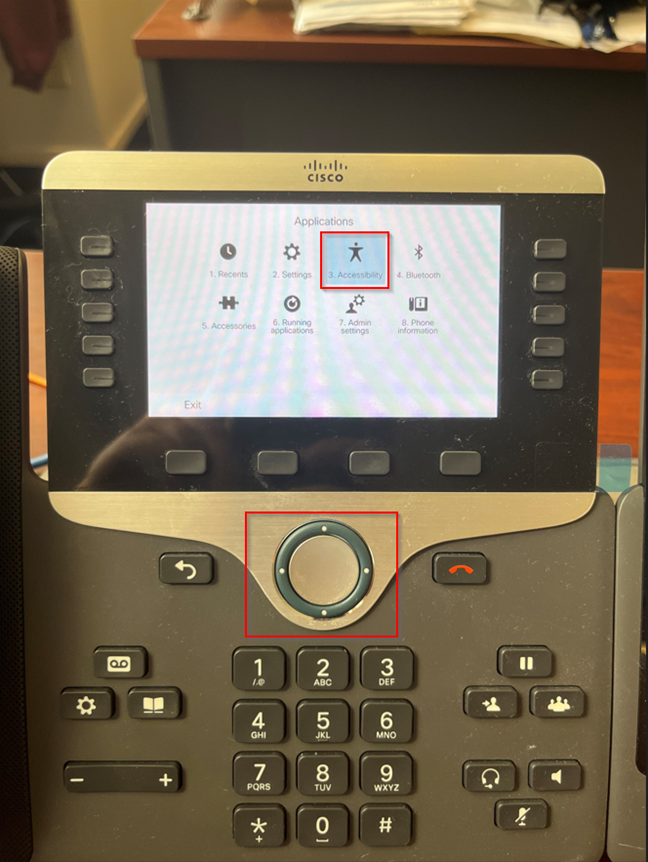 How to Turn ‘Voice Feedback’ On & Off on Cisco Phone – City of Fall River