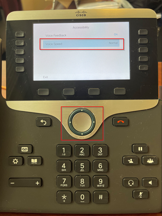 How to Turn ‘Voice Feedback’ On & Off on Cisco Phone – City of Fall River