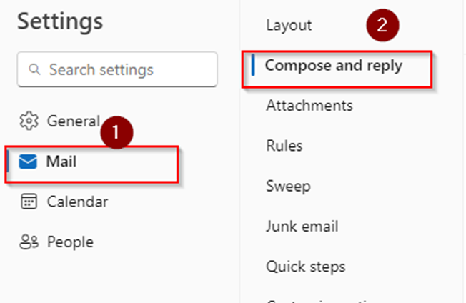 How to Setup and Access ‘Signature’ on Outlook (365 – Web Browser ...