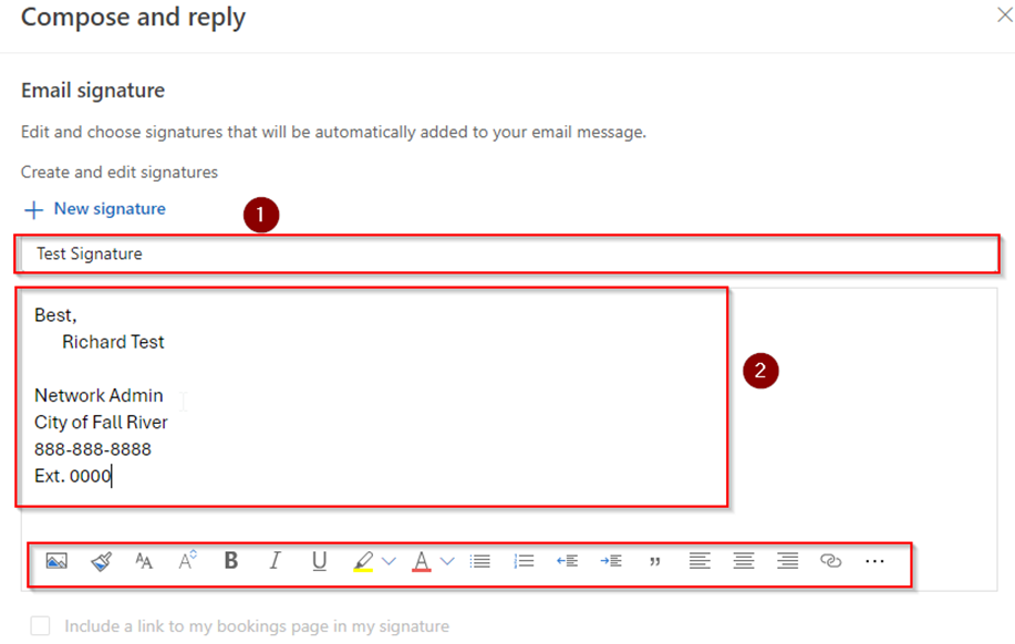 How to Setup and Access ‘Signature’ on Outlook (365 – Web Browser ...
